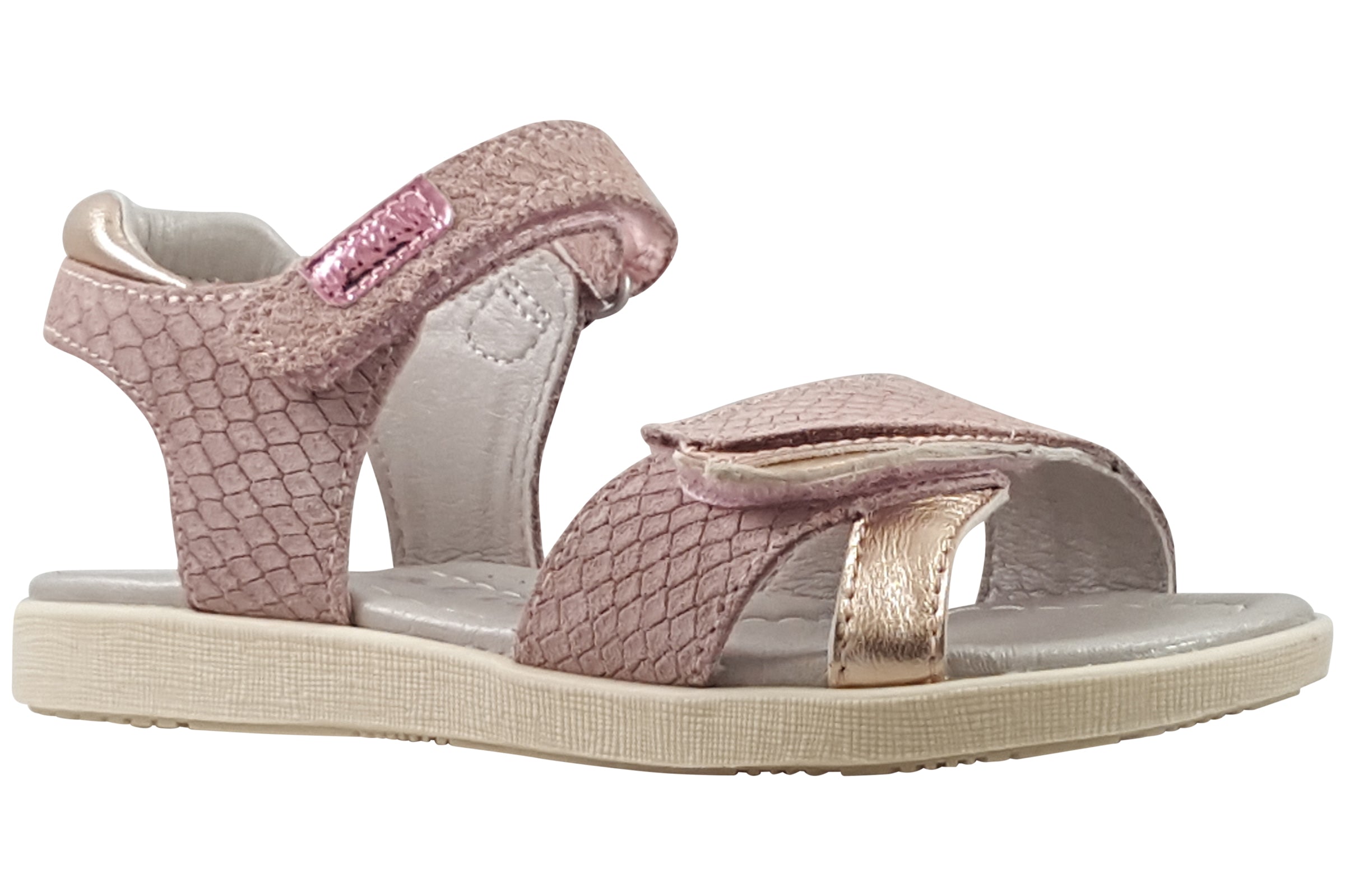 Garvalin Dream SDL 242425A Pink/Rose Gold Girls Sandals – McConnell Shoes
