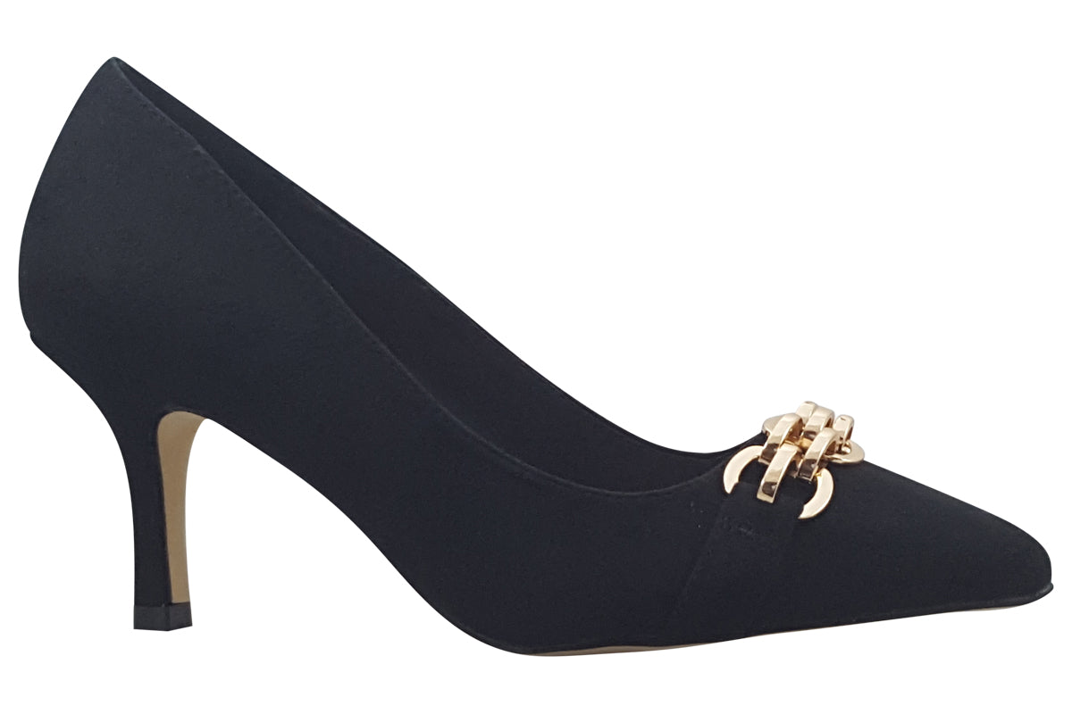 Cocco Ritz Frances 1017 Black Micro Womens Shoes – McConnell Shoes