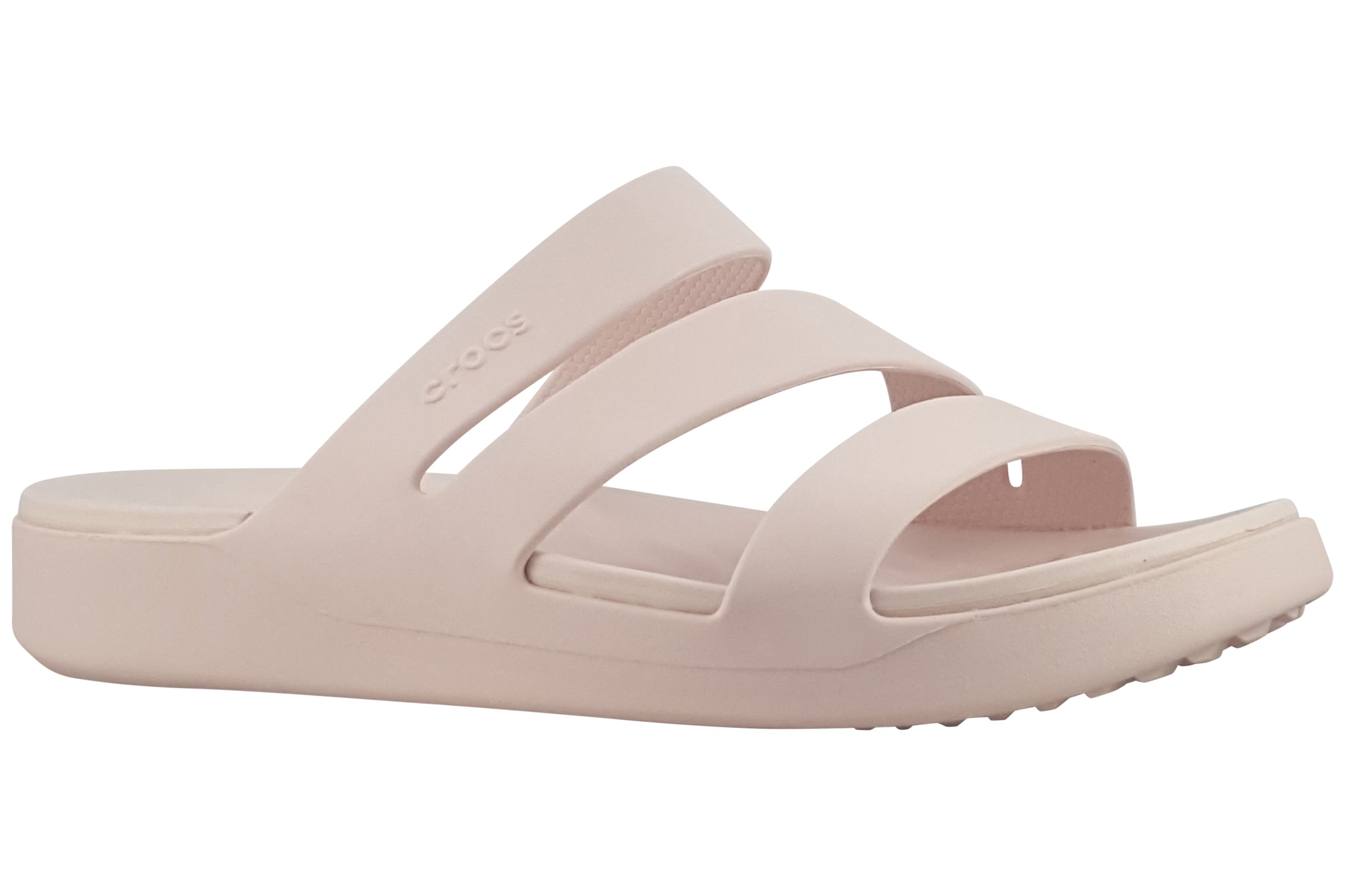 Crocs Getaway Strappy 209587 Quartz Womens Sandals – McConnell Shoes