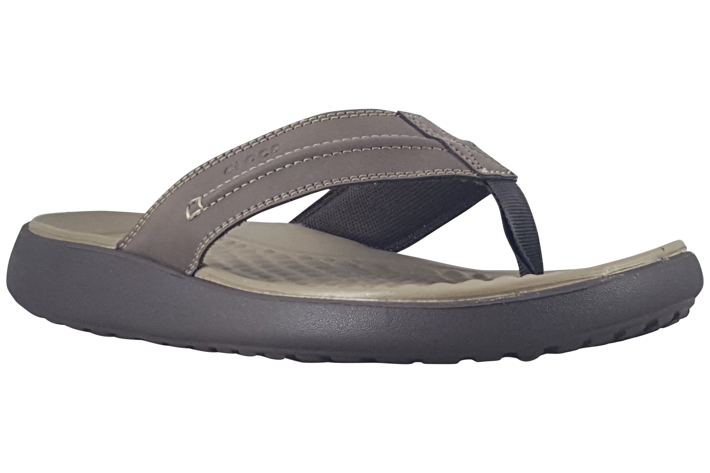 Crocs Yukon Vista II Flip 209332 Espresso Mens Sandals – McConnell Shoes