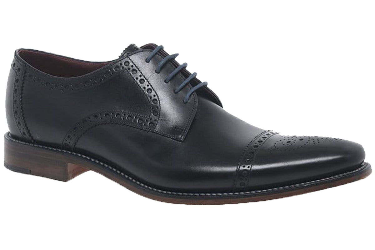 Loake Foley Black Mens Handcrafted Shoes – McConnell Shoes